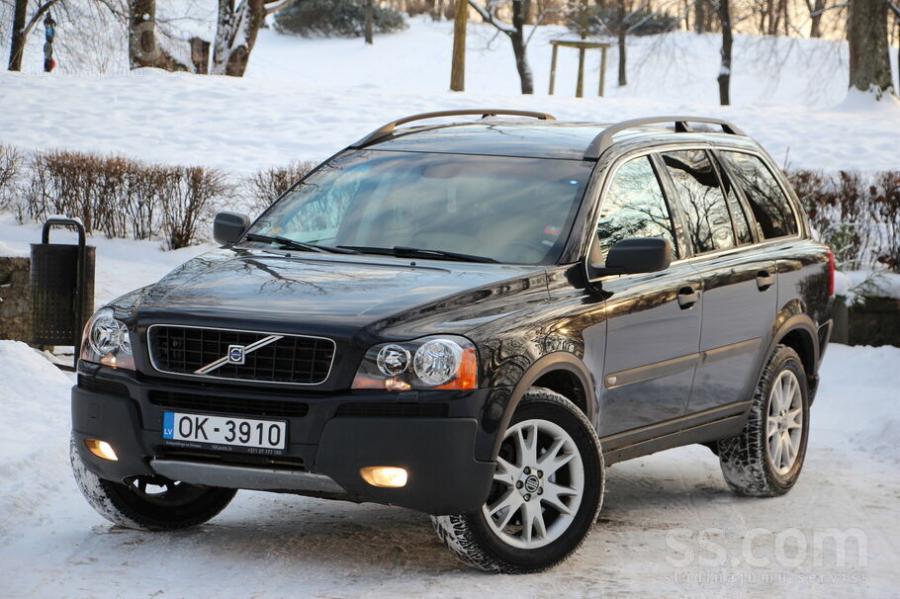 Black Volvo XC90 2006 in Riga, with an engine capacity of 2.40 L and mileage of 0 thousand km for 5850 €, photo 2 on AUTOMOTO.COM.LV