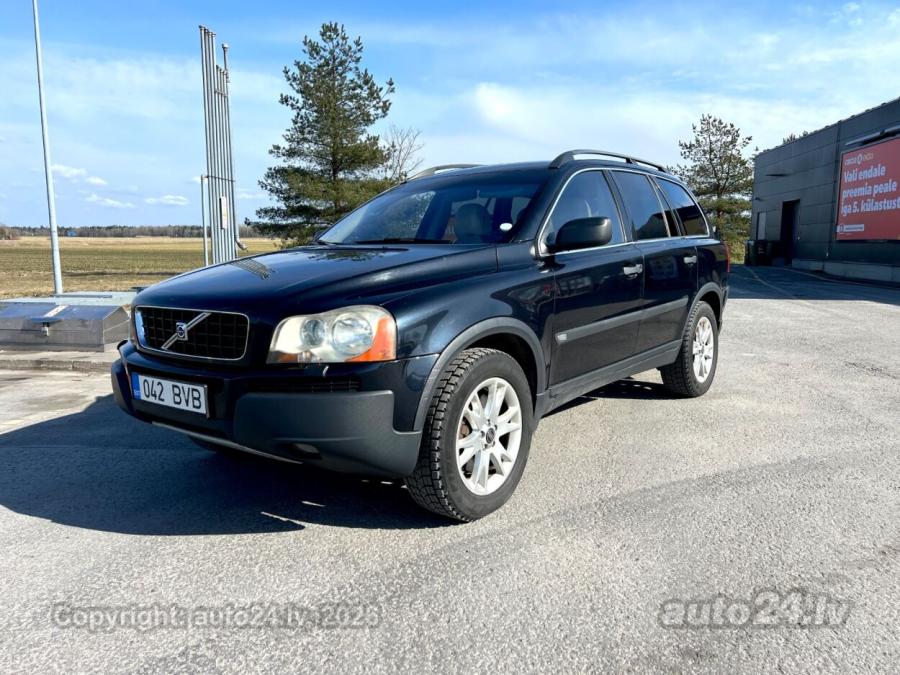 Black Volvo XC90 2006 in Rakvere, with an engine capacity of 2.40 L and mileage of 259 thousand km for 6300 €, photo 2 on AUTOMOTO.COM.LV