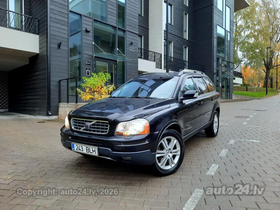 Black Volvo XC90 2006 in Tartu, with an engine capacity of 2.40 L and mileage of 349 thousand km for 5600 €, photo 1 on AUTOMOTO.COM.LV