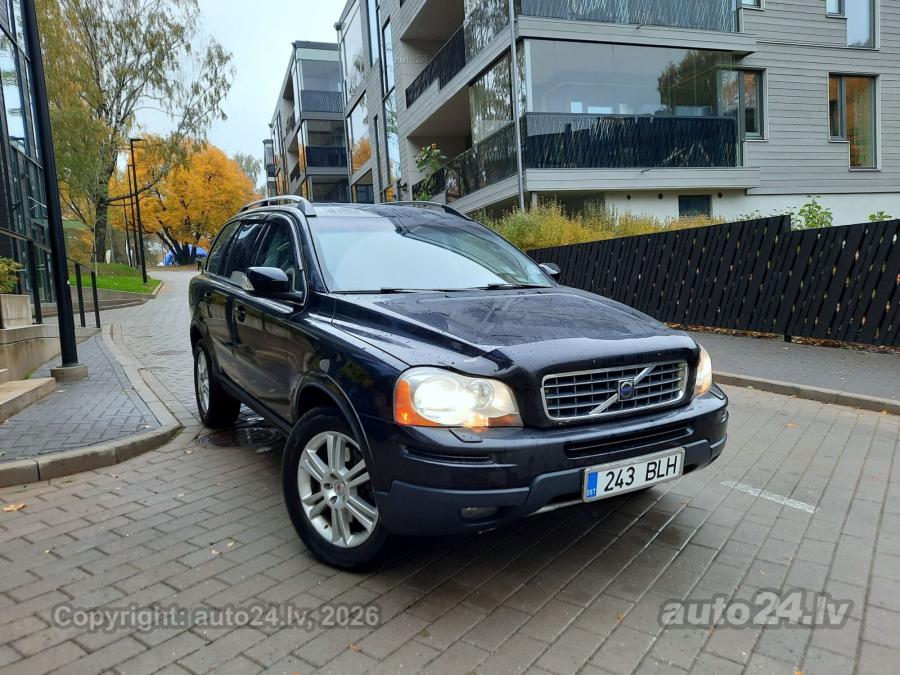 Black Volvo XC90 2006 in Tartu, with an engine capacity of 2.40 L and mileage of 349 thousand km for 5600 €, photo 4 on AUTOMOTO.COM.LV
