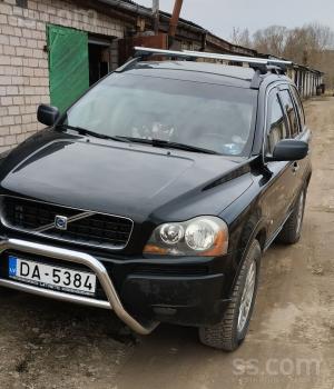 Черный Вольво ХС90 2006 в Салдус, объемом двигателя 2.40 л и пробегом 366 тыс. км за 4000 €, фото  на AUTOMOTO.COM.LV