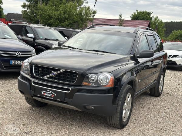 Black Volvo XC90 2006 in Pabrade, with an engine capacity of 2.40 L and mileage of 400 thousand km for 3650 €, photo 1 on AUTOMOTO.COM.LV