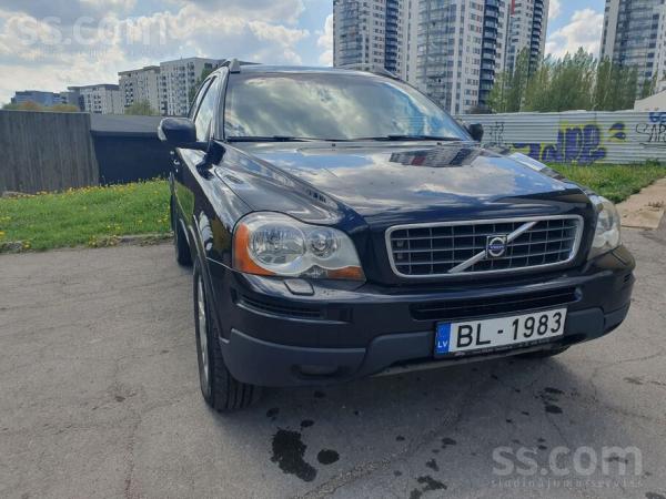 Черный Вольво ХС90 2006 в Рига, объемом двигателя 2.40 л и пробегом 345 тыс. км за 5100 €, фото 4 на AUTOMOTO.COM.LV