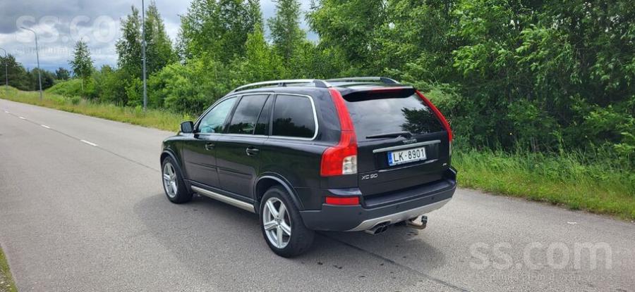 Melns Volvo XC90 2006 Tukums, ar dzinēja tilpumu 2.40 L un nobraukumu 386 tūkst. km par 4990 €, foto 6 vietnē AUTOMOTO.COM.LV