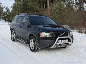 Black Volvo XC90 2006 in Kuldiga, with an engine capacity of 2.40 L and mileage of 0 thousand km for 5500 €, photo  on AUTOMOTO.COM.LV