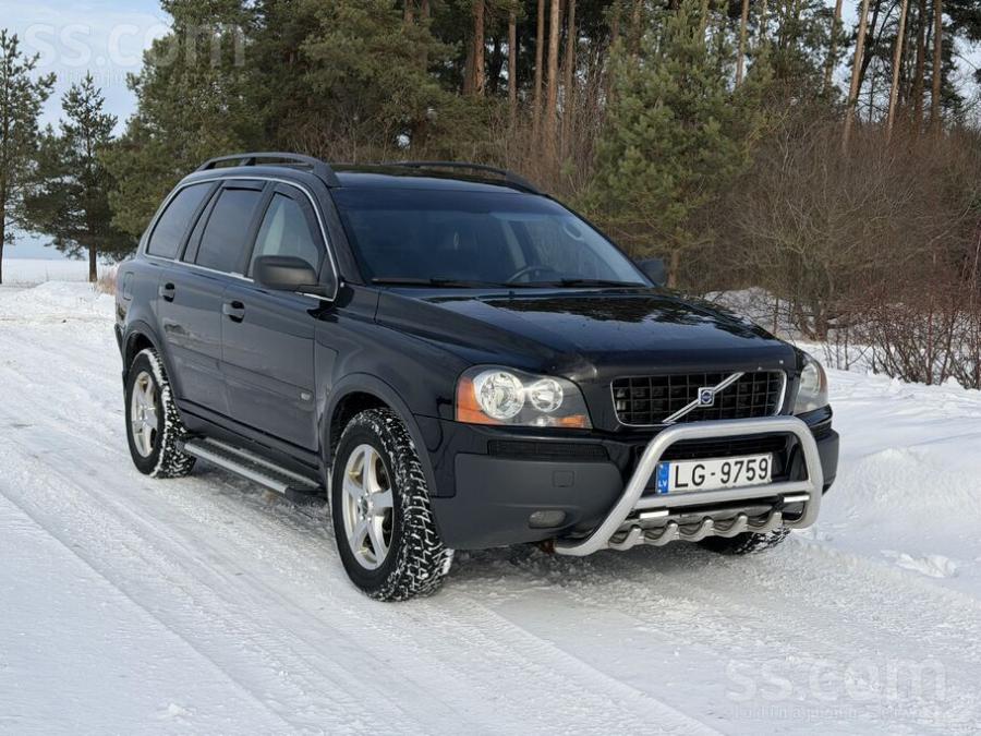 Черный Вольво ХС90 2006 в Кулдига, объемом двигателя 2.40 л и пробегом 0 тыс. км за 5500 €, фото 1 на AUTOMOTO.COM.LV