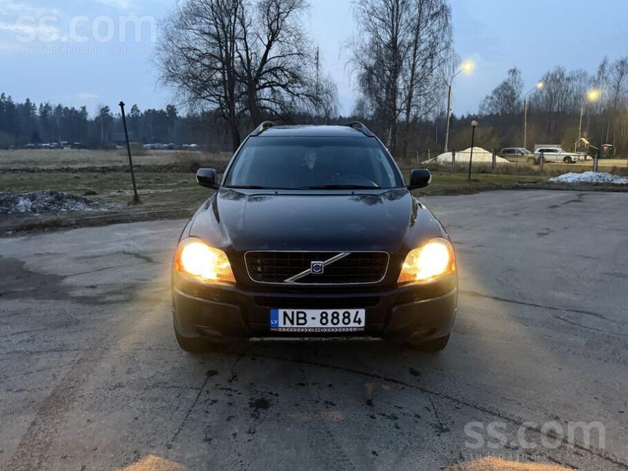 Черный Вольво ХС90 2006 в Елгава, объемом двигателя 2.40 л и пробегом 383 тыс. км за 4999 €, фото 3 на AUTOMOTO.COM.LV