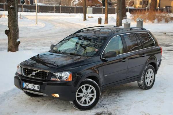Черный Вольво ХС90 2006 в Марупе, объемом двигателя 2.40 л и пробегом 360 тыс. км за 5850 €, фото 6 на AUTOMOTO.COM.LV