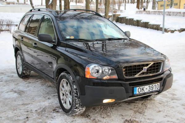 Черный Вольво ХС90 2006 в Марупе, объемом двигателя 2.40 л и пробегом 360 тыс. км за 5850 €, фото 9 на AUTOMOTO.COM.LV