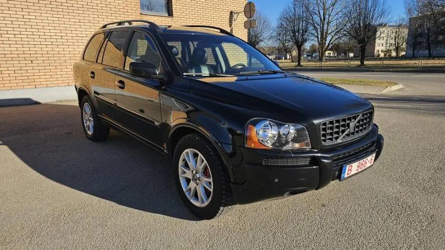 Melns Volvo XC90 2006 Rīga, ar dzinēja tilpumu 2.40 L un nobraukumu 280 tūkst. km par 2750 €, foto 4 vietnē AUTOMOTO.COM.LV