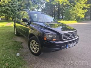 Melns Volvo XC90 2006 Aizkraukle, ar dzinēja tilpumu 2.40 L un nobraukumu 400 tūkst. km par 3200 €, foto  vietnē AUTOMOTO.COM.LV