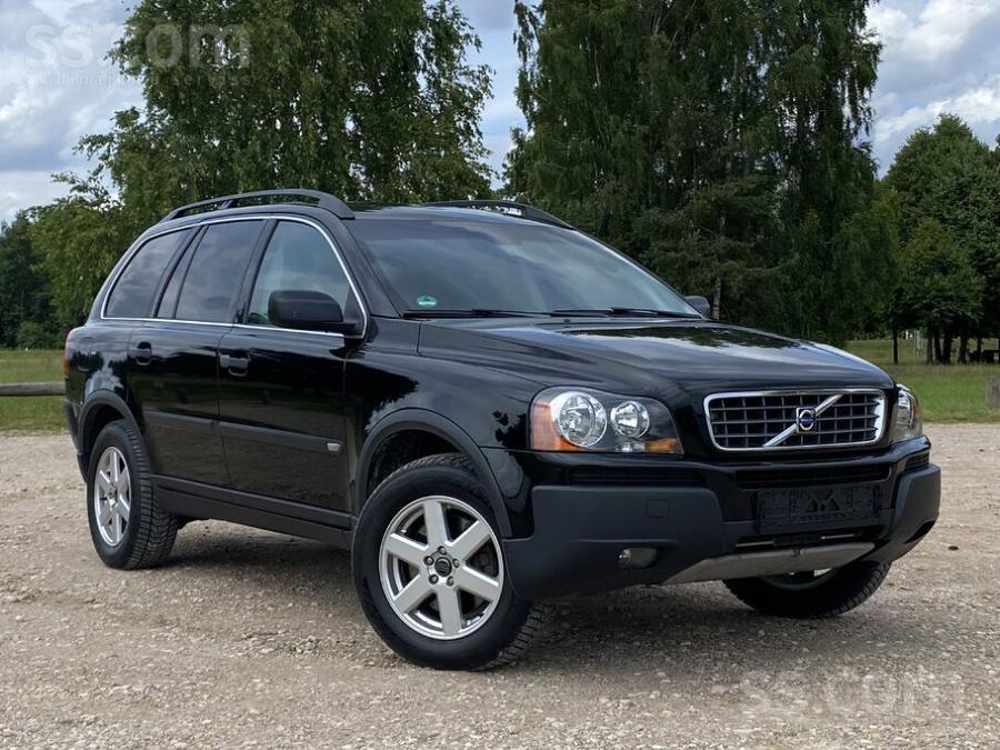 Black Volvo XC90 2006 in Riga, with an engine capacity of 2.40 L and mileage of 333 thousand km for 5250 €, photo 5 on AUTOMOTO.COM.LV