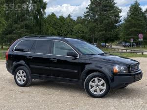 Black Volvo XC90 2006 in Riga, with an engine capacity of 2.40 L and mileage of 333 thousand km for 5250 €, photo 8 on AUTOMOTO.COM.LV