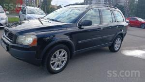 Black Volvo XC90 2006 in Riga, with an engine capacity of 2.40 L and mileage of 430 thousand km for 2100 €, photo 3 on AUTOMOTO.COM.LV