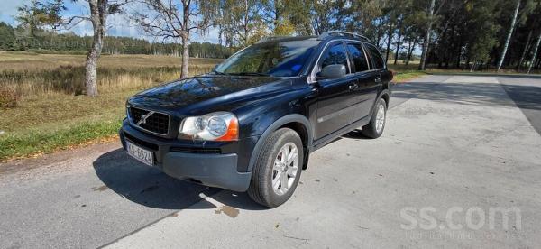 Black Volvo XC90 2006 in Madona, with an engine capacity of 2.50 L and mileage of 378 thousand km for 3650 €, photo 4 on AUTOMOTO.COM.LV