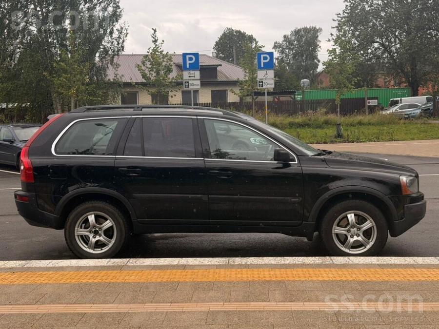 Melns Volvo XC90 2006 Rīga, ar dzinēja tilpumu 2.40 L un nobraukumu 272 tūkst. km par 4200 €, foto 5 vietnē AUTOMOTO.COM.LV