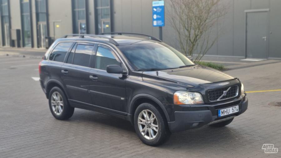 Melns Volvo XC90 2007 Viļņa, ar dzinēja tilpumu 2.40 L un nobraukumu 370 tūkst. km par 4300 €, foto 1 vietnē AUTOMOTO.COM.LV