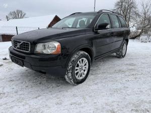 Black Volvo XC90 2007 in Ukmerge, with an engine capacity of 2.40 L and mileage of 322 thousand km for 4800 €, photo 8 on AUTOMOTO.COM.LV