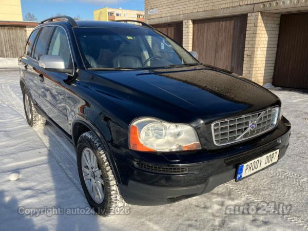 Black Volvo XC90 2007 in Tartu, with an engine capacity of 2.40 L and mileage of 247 thousand km for 6950 €, photo 2 on AUTOMOTO.COM.LV