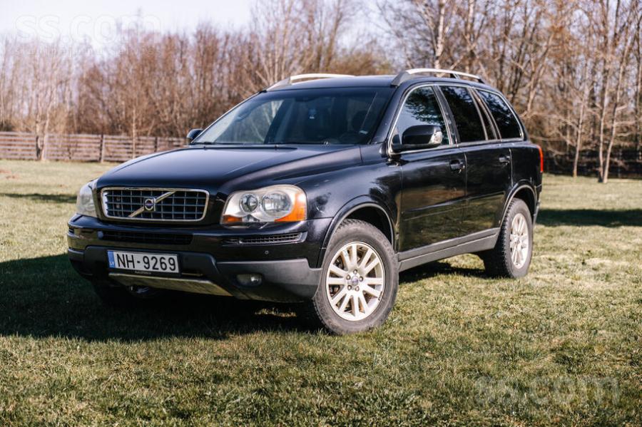 Черный Вольво ХС90 2007 в Тукумс, объемом двигателя 2.40 л и пробегом 368 тыс. км за 5000 €, фото 1 на AUTOMOTO.COM.LV