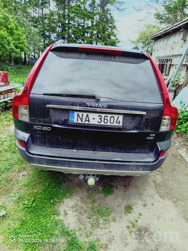 Melns Volvo XC90 2007 Liepāja, ar dzinēja tilpumu 2.40 L un nobraukumu 368 tūkst. km par 4000 €, foto 2 vietnē AUTOMOTO.COM.LV