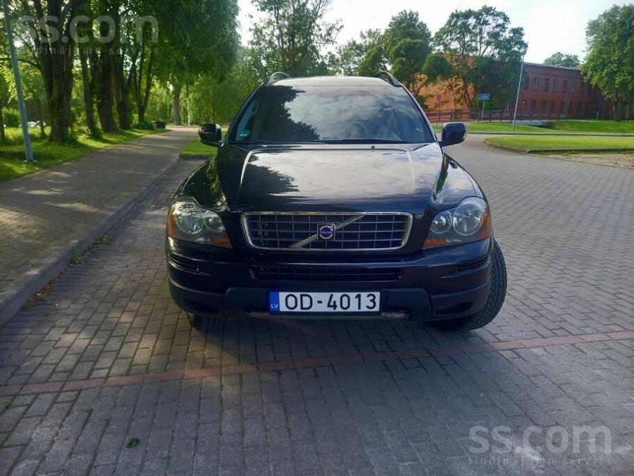 Черный Вольво ХС90 2007 в Кулдига, объемом двигателя 2.40 л и пробегом 283 тыс. км за 6800 €, фото 5 на AUTOMOTO.COM.LV