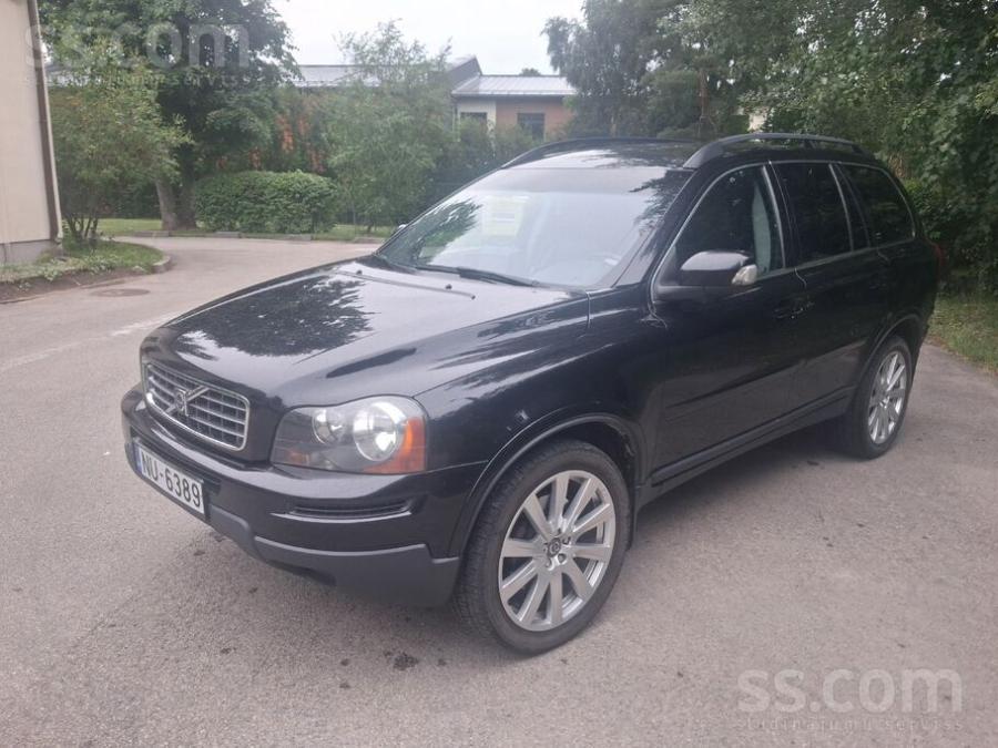 Melns Volvo XC90 2007 Rīga, ar dzinēja tilpumu 2.40 L un nobraukumu 290 tūkst. km par 7100 €, foto 1 vietnē AUTOMOTO.COM.LV