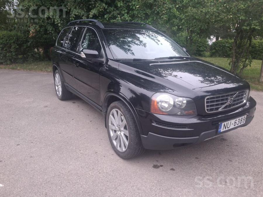 Melns Volvo XC90 2007 Rīga, ar dzinēja tilpumu 2.40 L un nobraukumu 290 tūkst. km par 7100 €, foto 4 vietnē AUTOMOTO.COM.LV