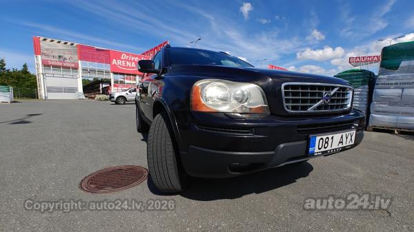 Black Volvo XC90 2007 in Tallinn, with an engine capacity of 2.40 L and mileage of 315 thousand km for 5490 €, photo 9 on AUTOMOTO.COM.LV
