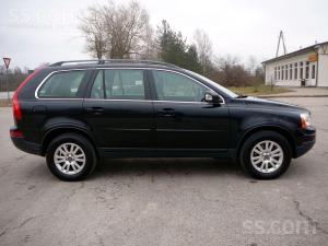 Black Volvo XC90 2008 in Cesis, with an engine capacity of 2.40 L and mileage of 0 thousand km for 8300 €, photo 8 on AUTOMOTO.COM.LV
