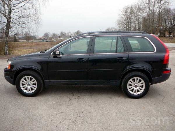 Black Volvo XC90 2008 in Cesis, with an engine capacity of 2.40 L and mileage of 0 thousand km for 8300 €, photo 9 on AUTOMOTO.COM.LV