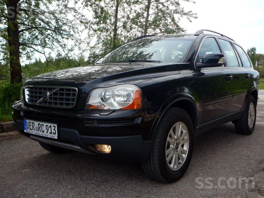 Melns Volvo XC90 2008 Cēsis, ar dzinēja tilpumu 2.40 L un nobraukumu 0 tūkst. km par 7990 €, foto 3 vietnē AUTOMOTO.COM.LV
