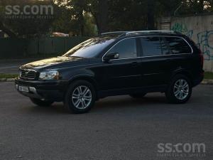 Black Volvo XC90 2008 in Riga, with an engine capacity of 2.40 L and mileage of 361 thousand km for 8800 €, photo 4 on AUTOMOTO.COM.LV