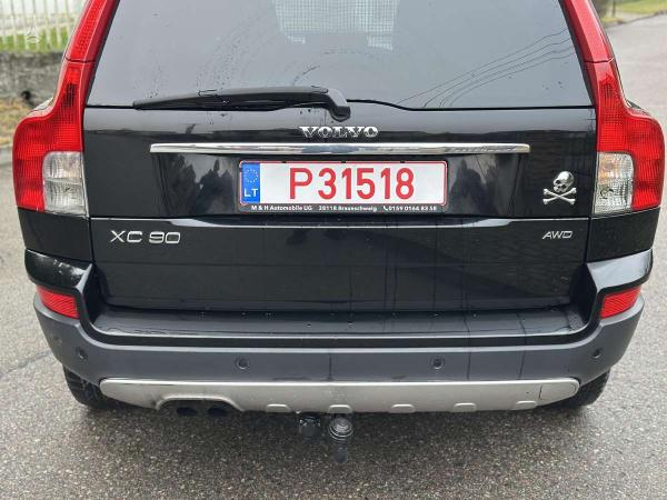 Melns Volvo XC90 2008 Raseiniai, ar dzinēja tilpumu 2.40 L un nobraukumu 286 tūkst. km par 5450 €, foto 10 vietnē AUTOMOTO.COM.LV