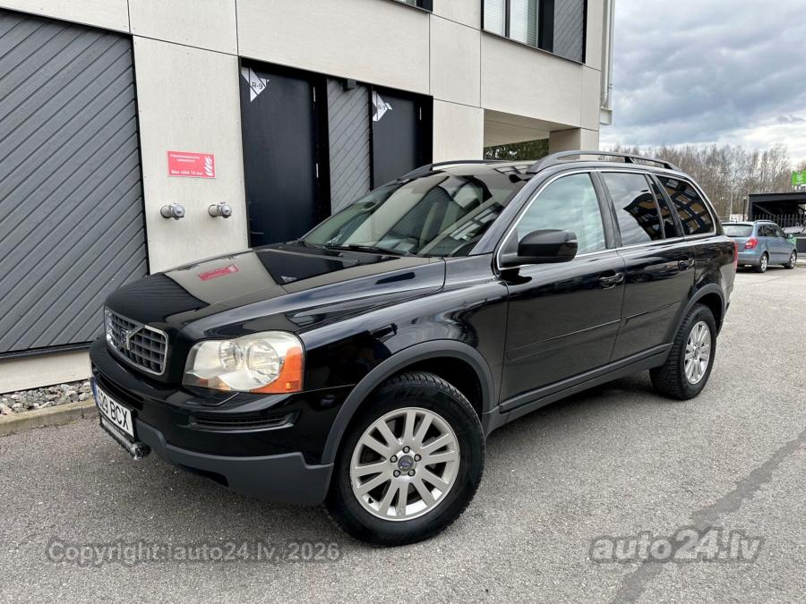 Black Volvo XC90 2008 in Tartu, with an engine capacity of 2.40 L and mileage of 0 thousand km for 5490 €, photo 1 on AUTOMOTO.COM.LV