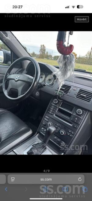 Black Volvo XC90 2008 in Riga, with an engine capacity of 2.40 L and mileage of 408 thousand km for 4300 €, photo 3 on AUTOMOTO.COM.LV