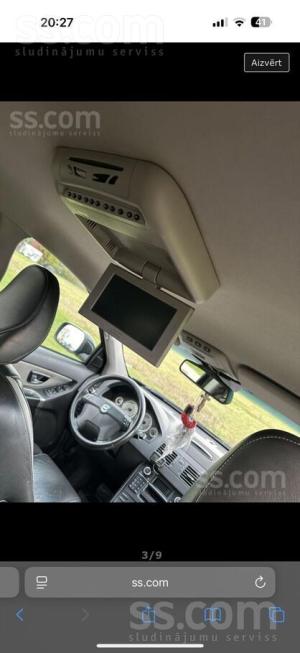 Black Volvo XC90 2008 in Riga, with an engine capacity of 2.40 L and mileage of 408 thousand km for 4300 €, photo 6 on AUTOMOTO.COM.LV