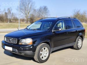 Black Volvo XC90 2008 in Riga, with an engine capacity of 2.40 L and mileage of 450 thousand km for 3900 €, photo  on AUTOMOTO.COM.LV