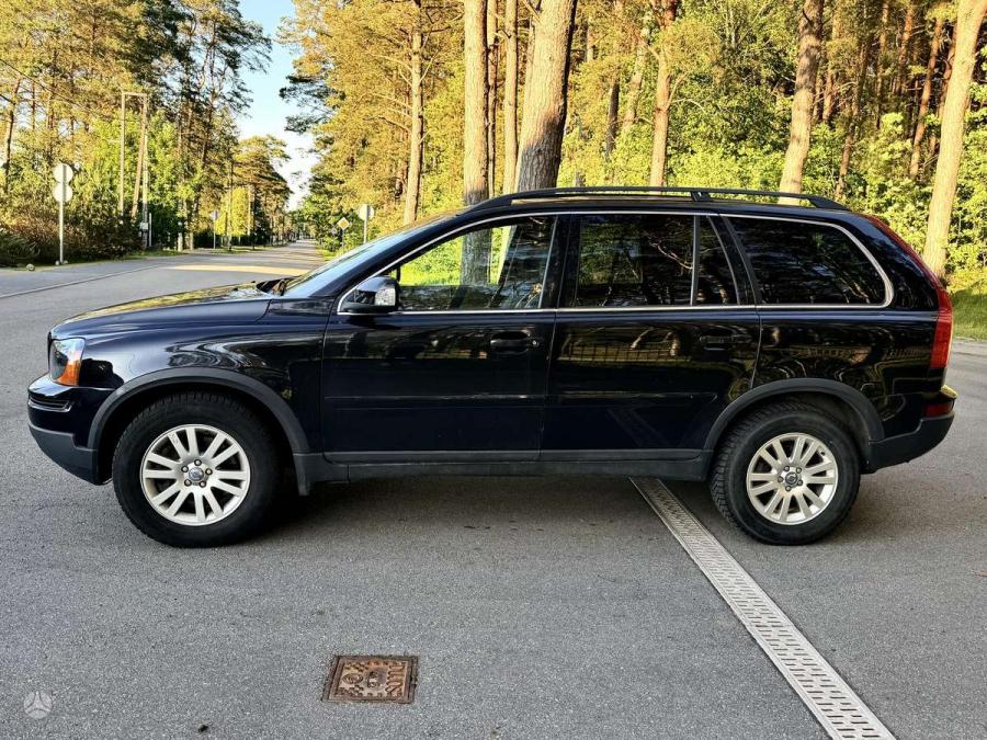Melns Volvo XC90 2008 Kauņa, ar dzinēja tilpumu 2.40 L un nobraukumu 250 tūkst. km par 3999 €, foto 5 vietnē AUTOMOTO.COM.LV