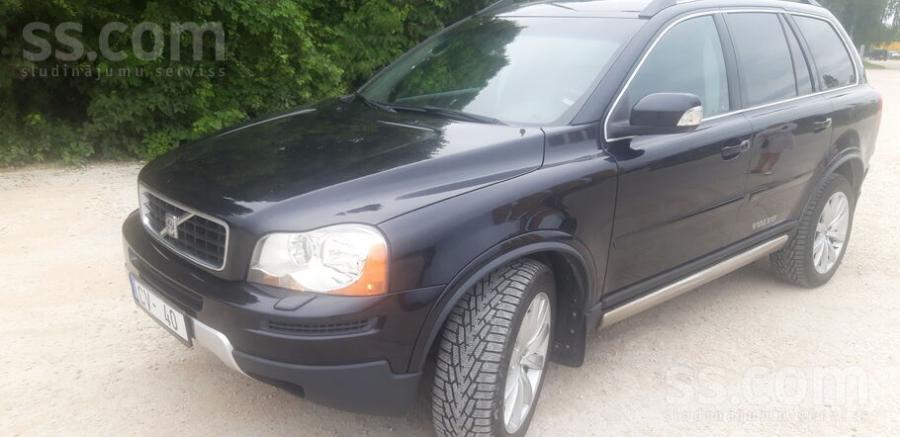 Black Volvo XC90 2008 in Riga, with an engine capacity of 2.40 L and mileage of 277 thousand km for 5550 €, photo 21 on AUTOMOTO.COM.LV