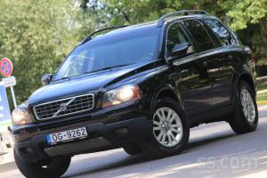 Черный Вольво ХС90 2008 в Рига, объемом двигателя 2.40 л и пробегом 433 тыс. км за 3490 €, фото  на AUTOMOTO.COM.LV