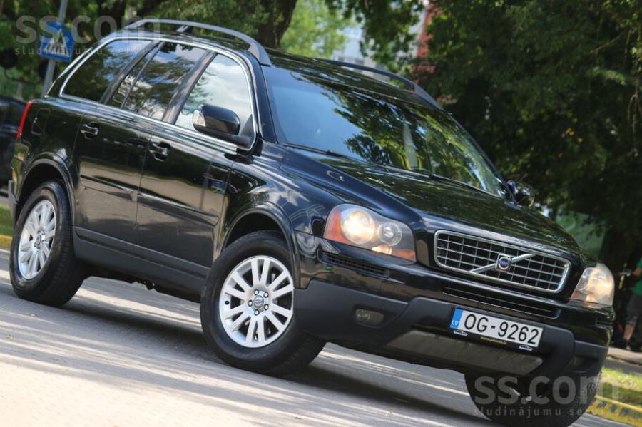 Черный Вольво ХС90 2008 в Рига, объемом двигателя 2.40 л и пробегом 433 тыс. км за 3490 €, фото 4 на AUTOMOTO.COM.LV