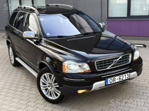 Black Volvo XC90 2008 in Riga, with an engine capacity of 2.40 L and mileage of 296 thousand km for 8500 €, photo 5 on AUTOMOTO.COM.LV