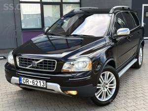 Black Volvo XC90 2008 in Riga, with an engine capacity of 2.40 L and mileage of 296 thousand km for 8500 €, photo 6 on AUTOMOTO.COM.LV