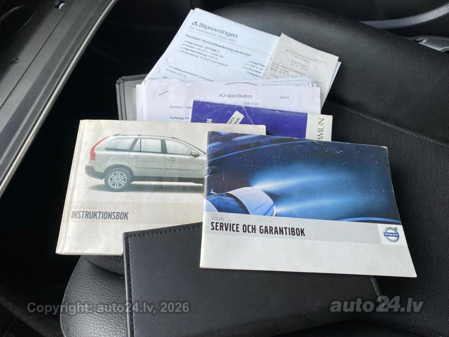 Melns Volvo XC90 2008 Paide, ar dzinēja tilpumu 2.40 L un nobraukumu 417 tūkst. km par 5350 €, foto 18 vietnē AUTOMOTO.COM.LV