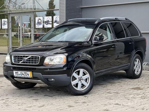 Black Volvo XC90 2008 in Jekabpils, with an engine capacity of 2.40 L and mileage of 321 thousand km for 6950 €, photo 1 on AUTOMOTO.COM.LV