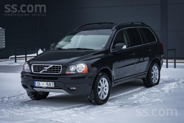 Black Volvo XC90 2009 in Riga, with an engine capacity of 2.40 L and mileage of 0 thousand km for 7500 €, photo 1 on AUTOMOTO.COM.LV