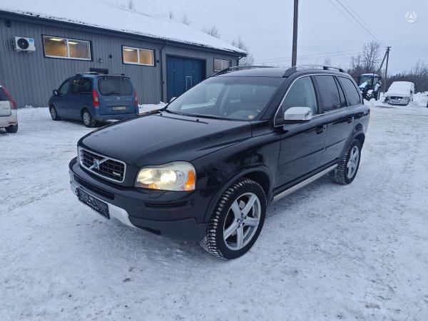 Black Volvo XC90 2009 in Kretinga, with an engine capacity of 2.40 L and mileage of 321 thousand km for 7750 €, photo 1 on AUTOMOTO.COM.LV