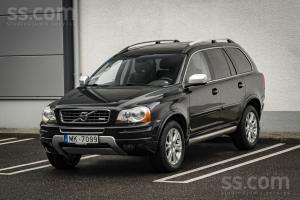 Черный Вольво ХС90 2009 в Рига, объемом двигателя 2.40 л и пробегом 274 тыс. км за 6995 €, фото  на AUTOMOTO.COM.LV