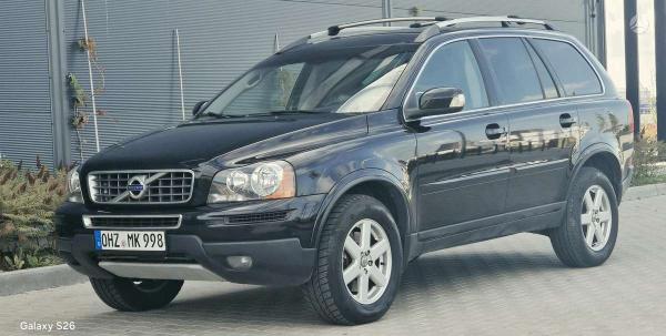 Black Volvo XC90 2010 in Vilnius, with an engine capacity of 2.40 L and mileage of 270 thousand km for 9500 €, photo 7 on AUTOMOTO.COM.LV